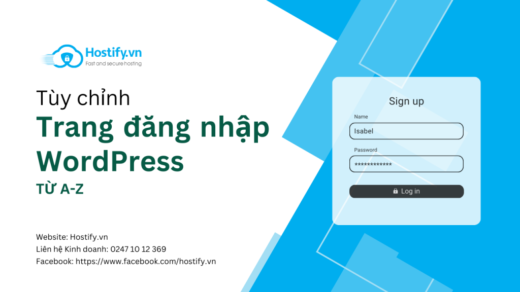 Tùy chỉnh trang đăng nhập WordPress Admin với plugin