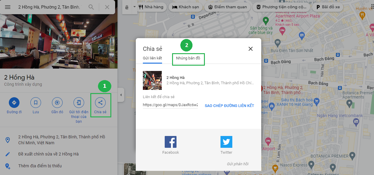 Hướng dẫn thêm, thay đổi địa chỉ Google maps cho website
