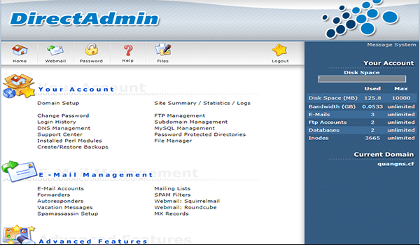 Chi tiết cách cài WordPress trên Host cPanel và DirectAdmin từ A-ZZ.com Cloud VPS – Tốc Độ Cao ...